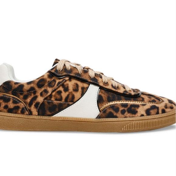 Wild Pair | Shoes | Wild Pair Chargee Leopard Print Laceup Sneakers ...